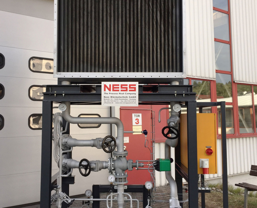 Mobile Cooling Unit for production plants - NESS Wärmetechnik