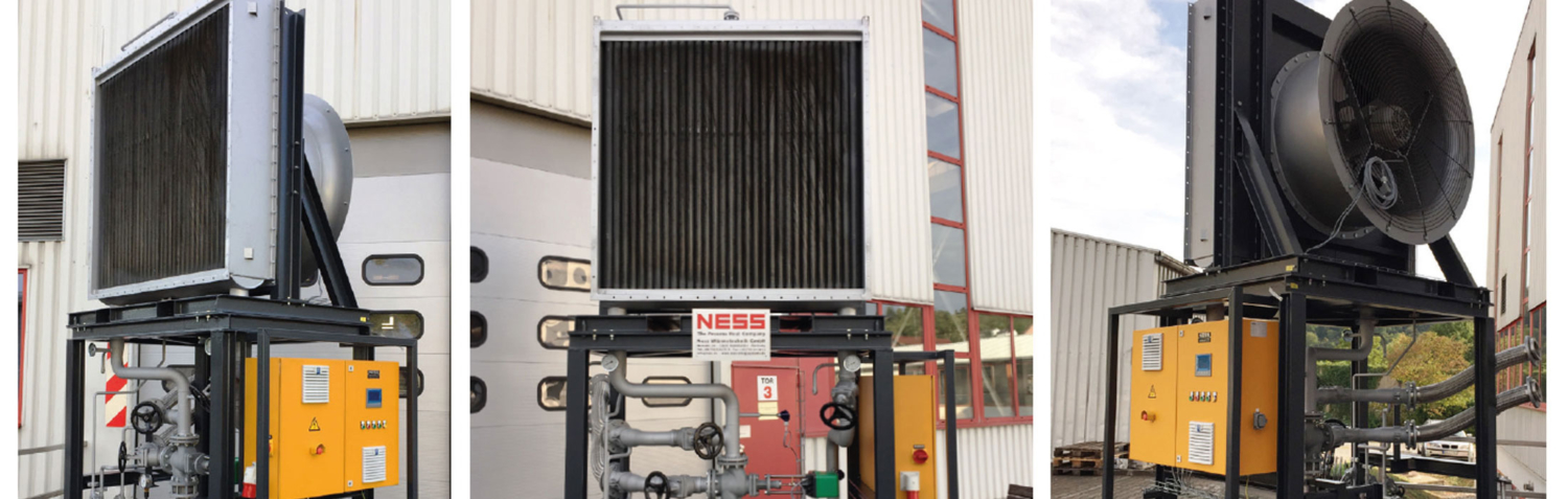 Mobile Cooling Unit for production plants - NESS Wärmetechnik