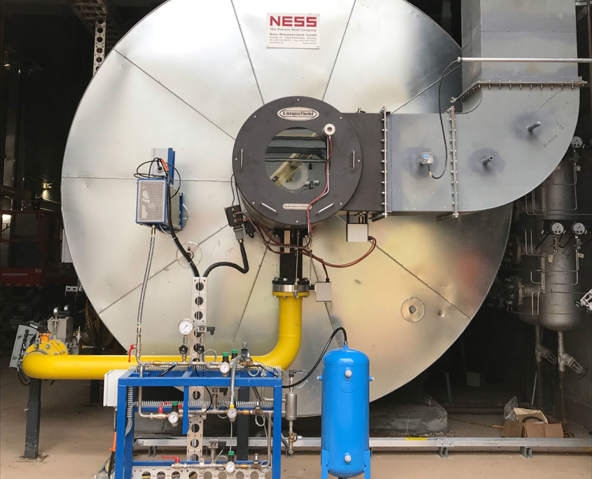 Thermal oil fire Extinguishing systems for heaters - NESS Wärmetechnik
